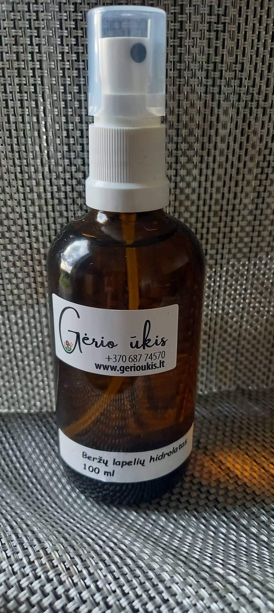 Beržų lapelių hidrolatas - Gėrio ūkis